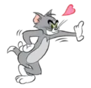 Стикеры телеграм «Tom and Jerry» (CartoonsTomandJerry)