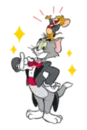 Стикеры телеграм «Tom and Jerry» (CartoonsTomandJerry)