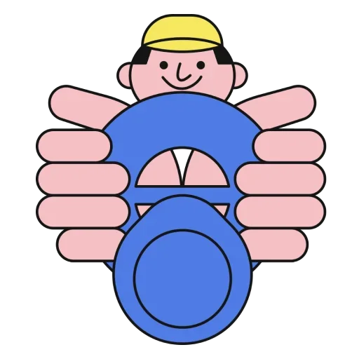 Стикеры телеграм «Fat funny guy» (fatfunnyguy_stickers)