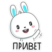 Стикеры телеграм «Rabbit» (rabbit_vk)